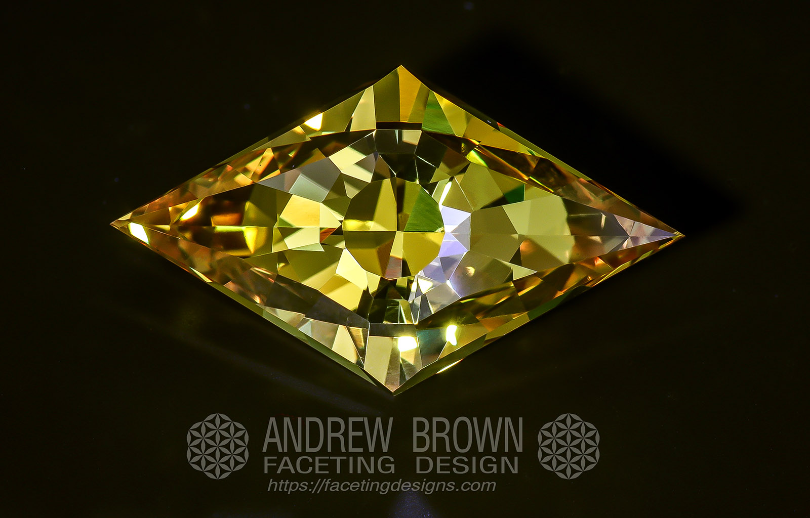 Andrew Brown Faceting Designs, Books and Facet Diagrams