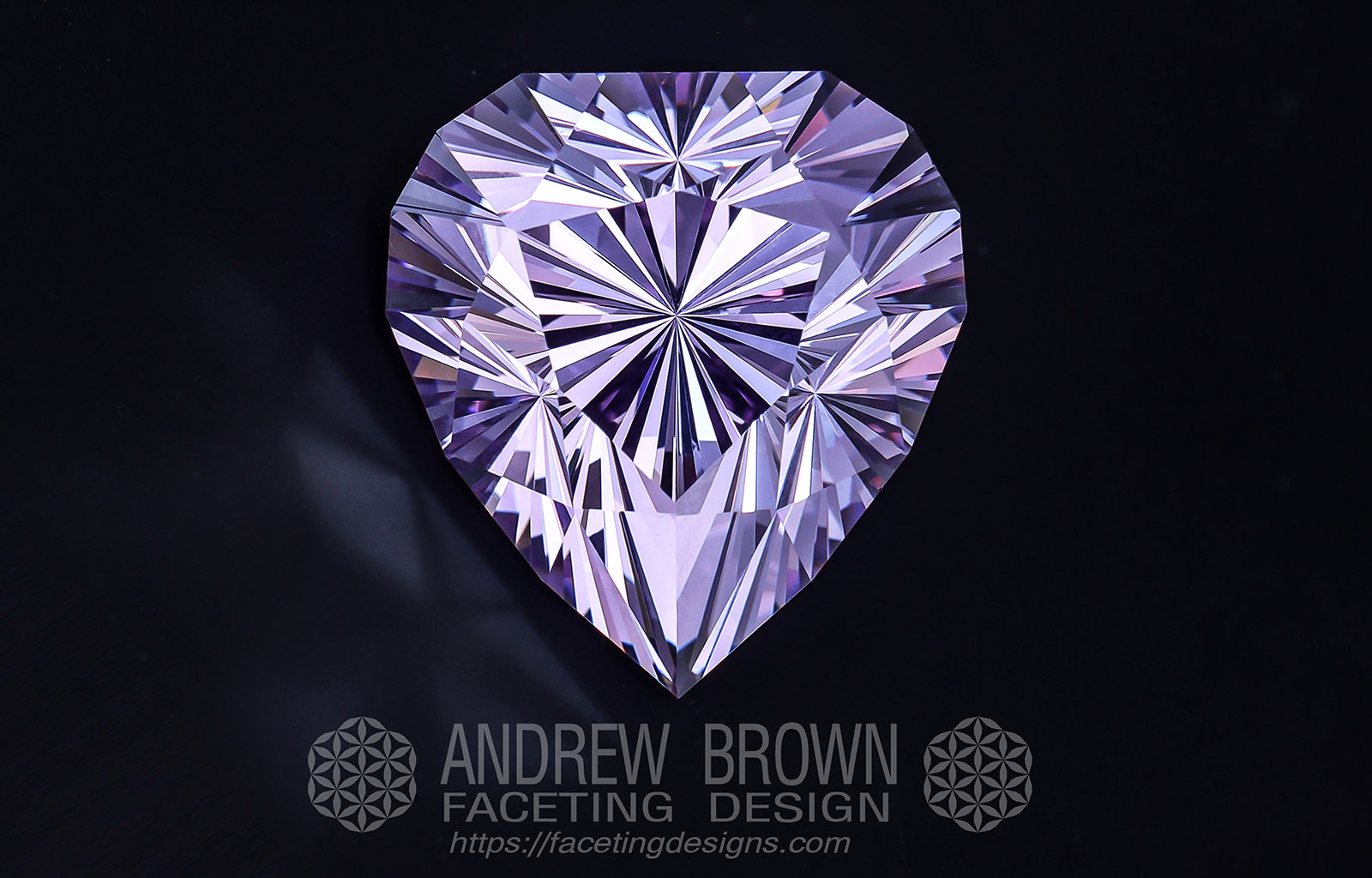 Andrew Brown Faceting Designs, Books and Facet Diagrams