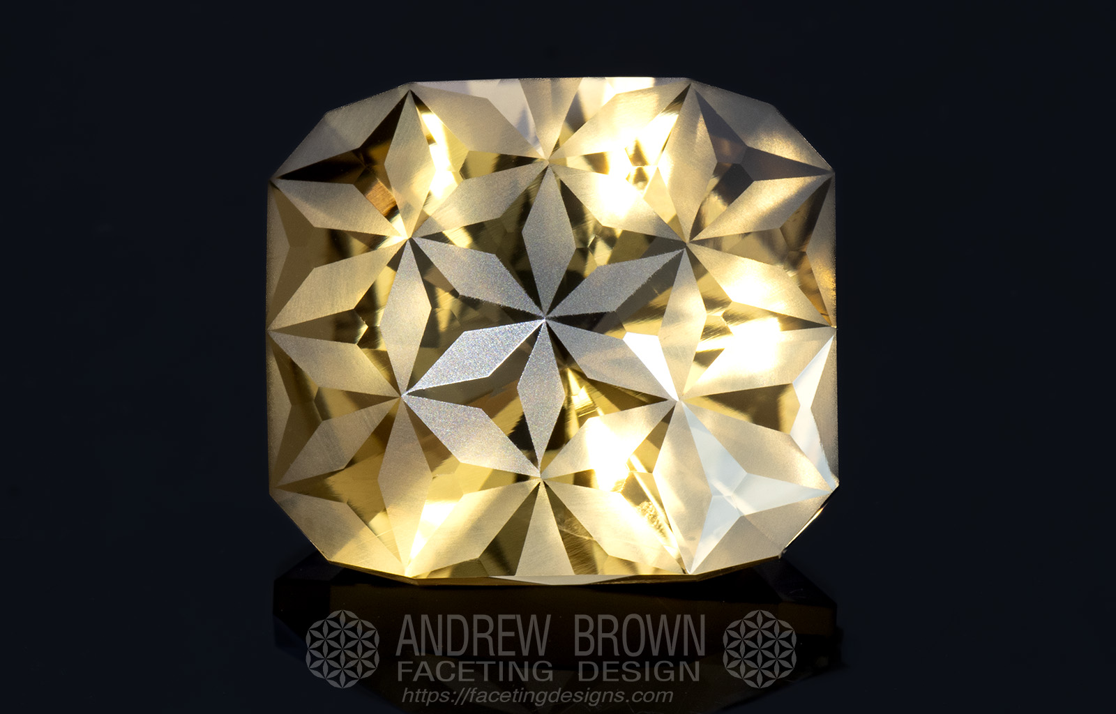 Andrew Brown Faceting Designs, Books and Facet Diagrams